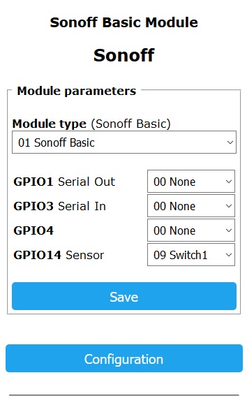 Adding a touch switch to Sonoff Basic